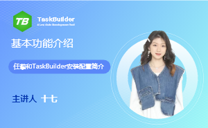 TaskBuilder - 更专业的低代码开发工具